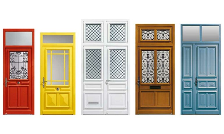 Porte d'entrée bois sur mesure : le savoir-faire Bel'M