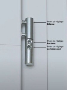 Régler les fiches de sa porte d'entrée | Bel'M