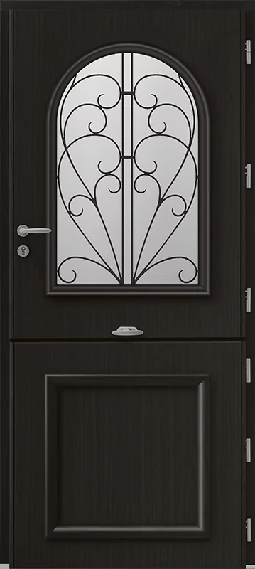 Porte fermière : une porte d'entrée style campagne | Bel'M